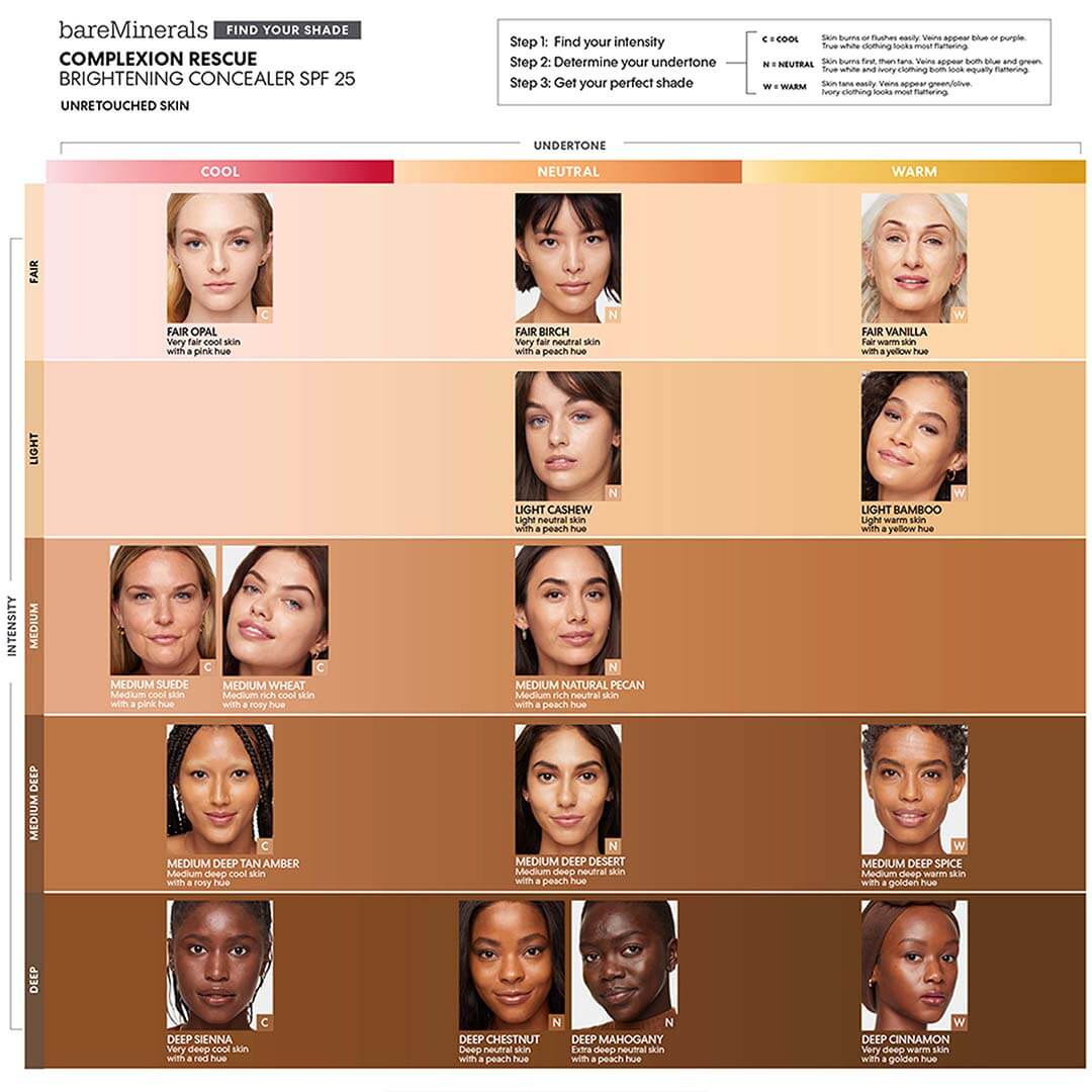 bareMinerals Complexion Rescue Brightening Concealer Fair Vanilla Spf25 ...