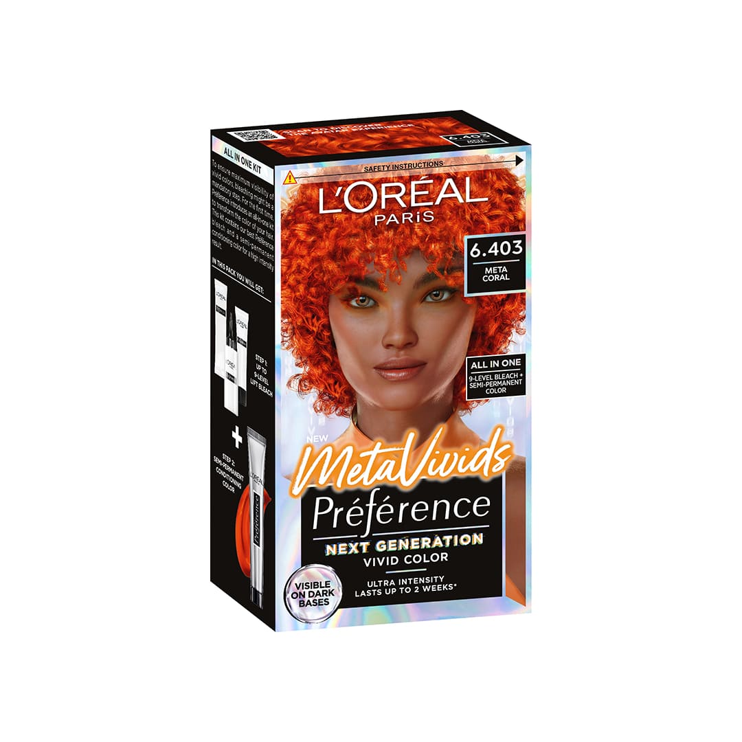 Loreal Paris Preference Meta Vivids 6403 Meta Coral